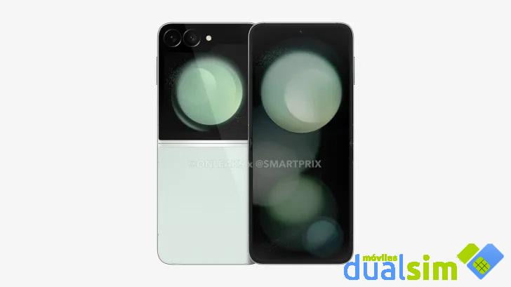 El diseño del Samsung Galaxy Z Flip 6 al descubierto: ¡Imágenes filtradas! | Móviles Dual SIM