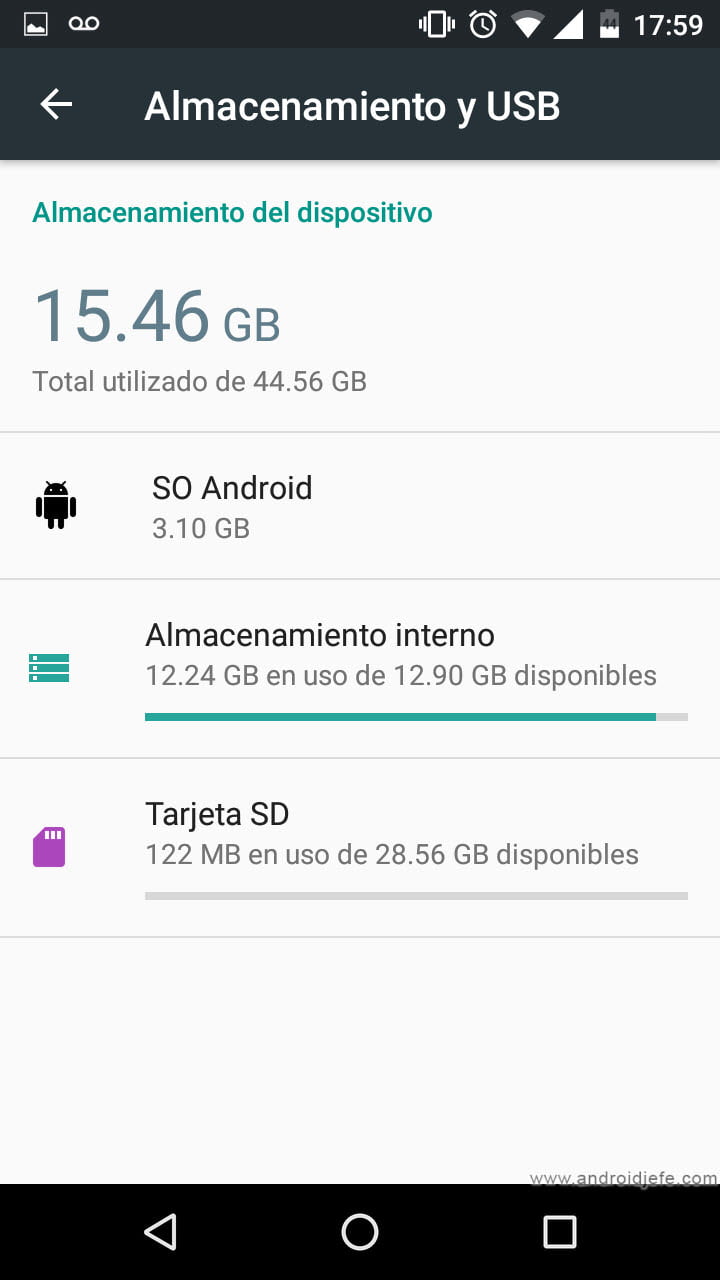 Qué es Android Adoptable Storage y cómo se activa | Móviles Dual SIM