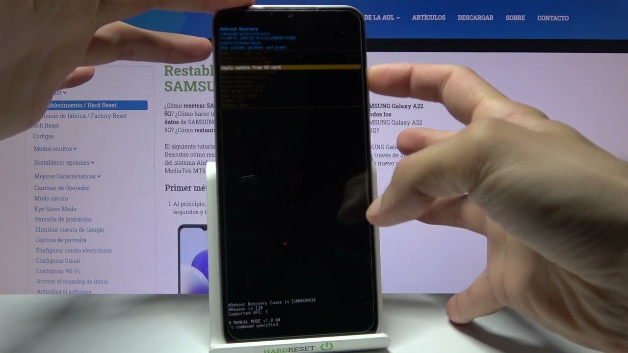 Cómo iniciar el modo Recovery en un Samsung Galaxy S22 | Móviles Dual SIM
