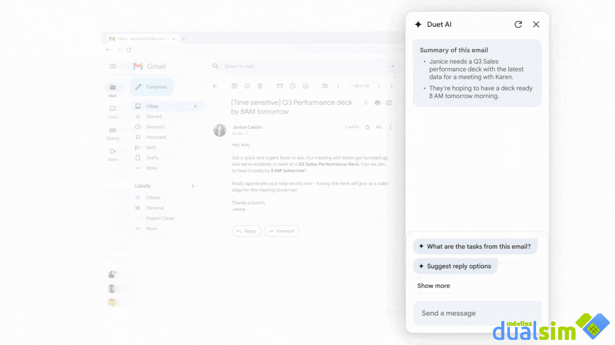 Las Poderosas Herramientas de IA de Google Duet Ahora Disponibles para Cuentas de Workspace ...