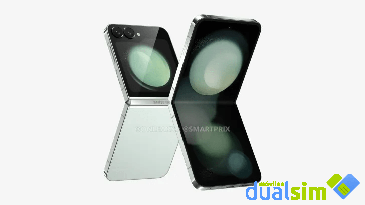 El diseño del Samsung Galaxy Z Flip 6 al descubierto: ¡Imágenes filtradas! | Móviles Dual SIM